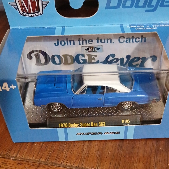 M2 Machines | Toys | M2 Machines Blue And White 97 Dodge Super Bee 383 ...
